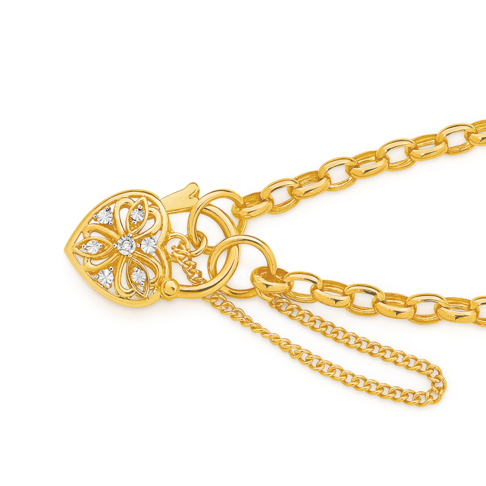 Bracelets in Diamonds, gold and silver