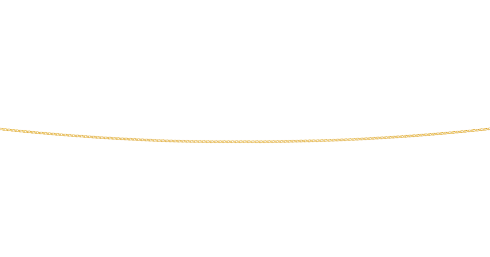 9ct Gold 50cm Solid Trace Chain | Prouds