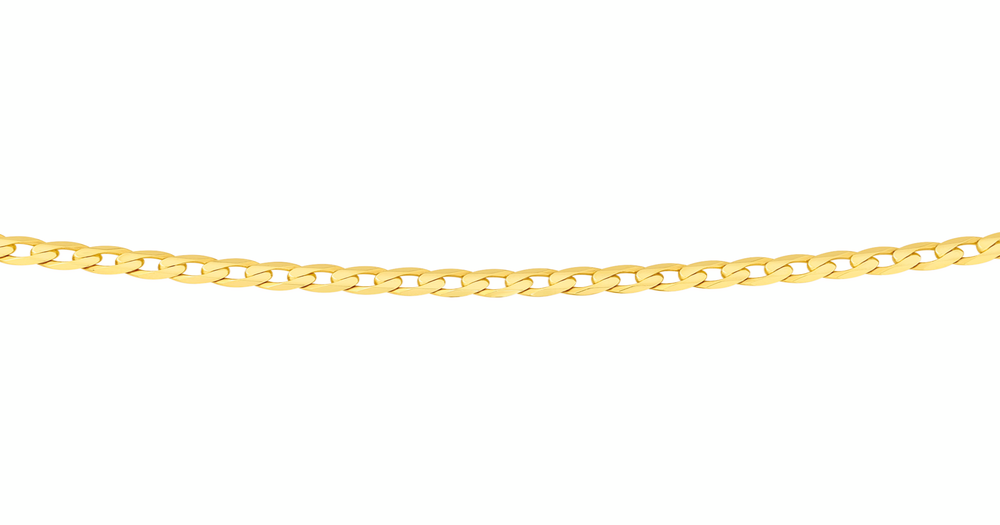 9ct Gold 70cm Solid Curb Chain | Prouds