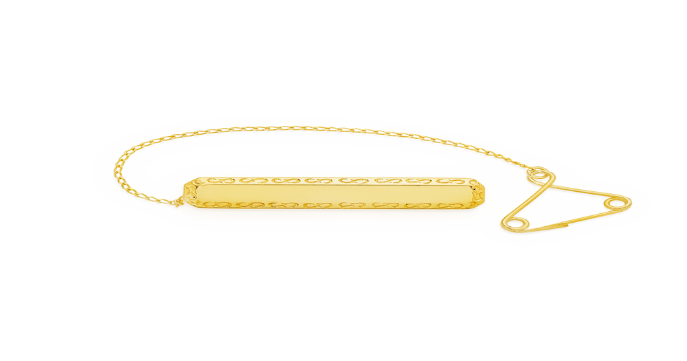 9ct Gold Baby Brooch | Prouds