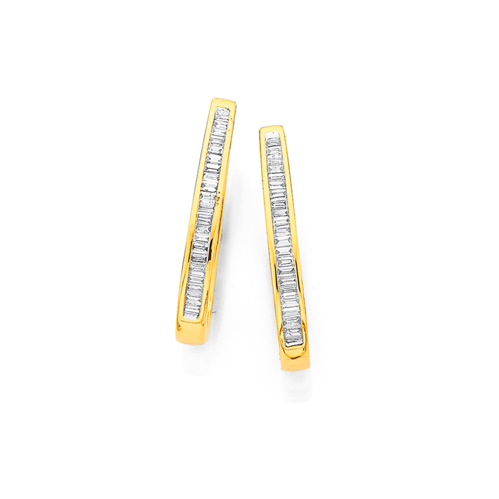 Prouds huggie earrings store