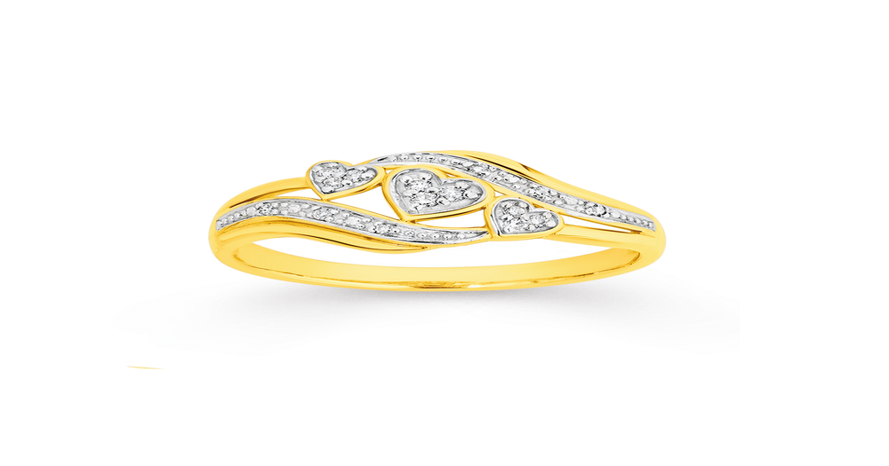 9ct Gold Diamond Ring | Prouds
