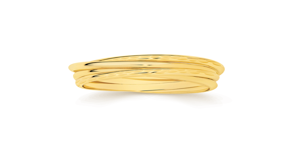 9ct Gold Multi Entwined Dress Ring | Prouds