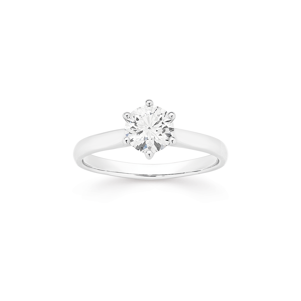Prouds 1 carat diamond ring store