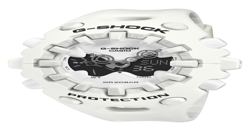 Casio G-shock Gav01-7a Watch in White | Prouds