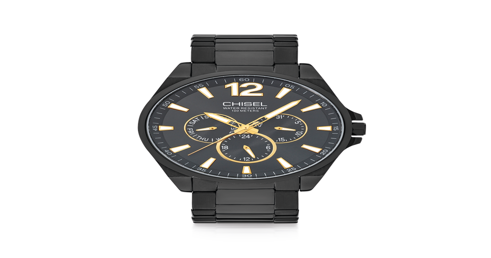 Chisel Luxor Men's Watch in Black | Prouds