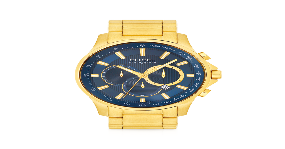 Chisel Men's Arbitrus Watch in Gold | Prouds
