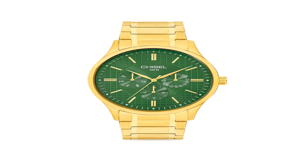 Chisel Men's Astron Watch in Gold | Prouds
