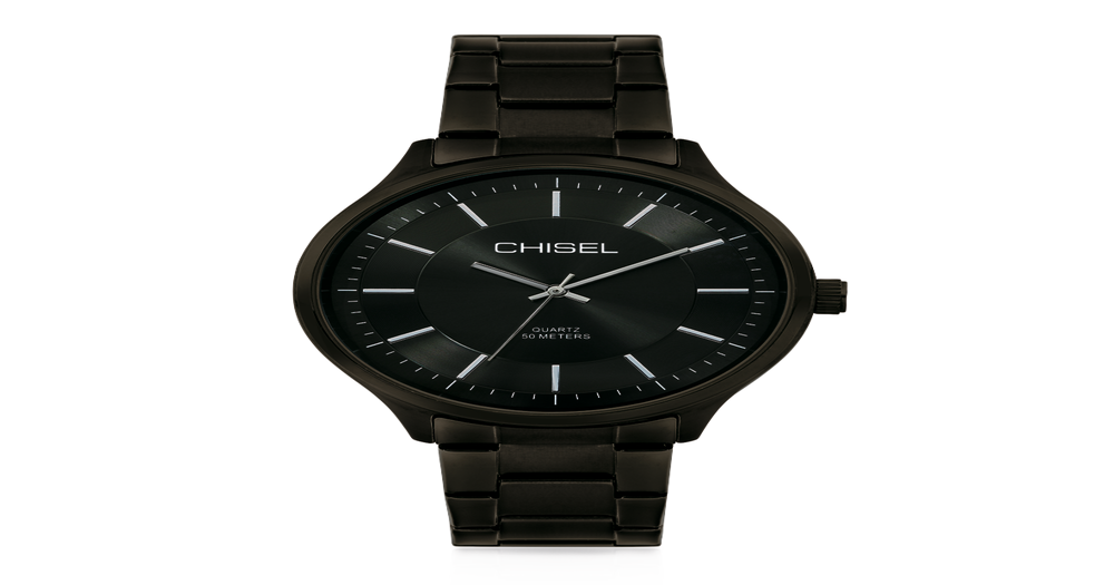 Chisel Men's Axis Watch in Black | Prouds