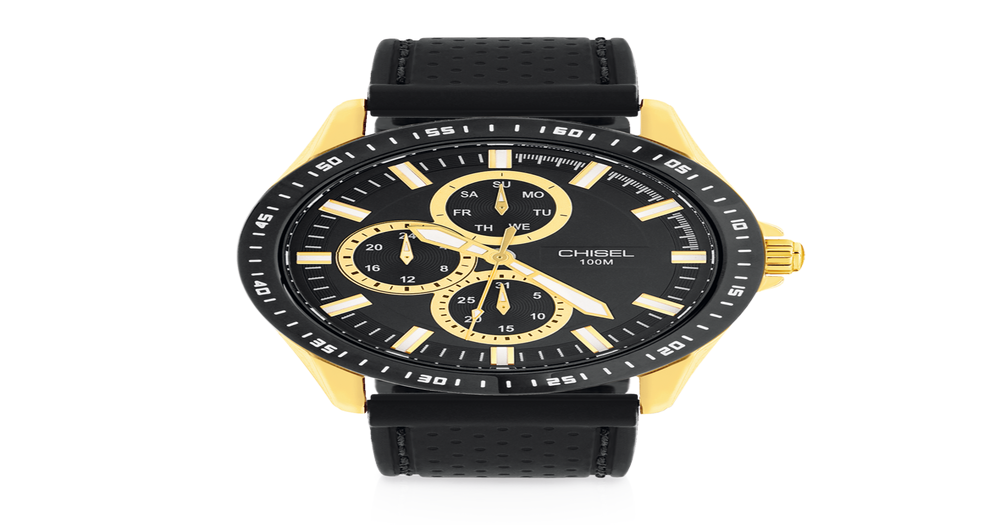 Chisel Men's Dan Watch in Gold | Prouds