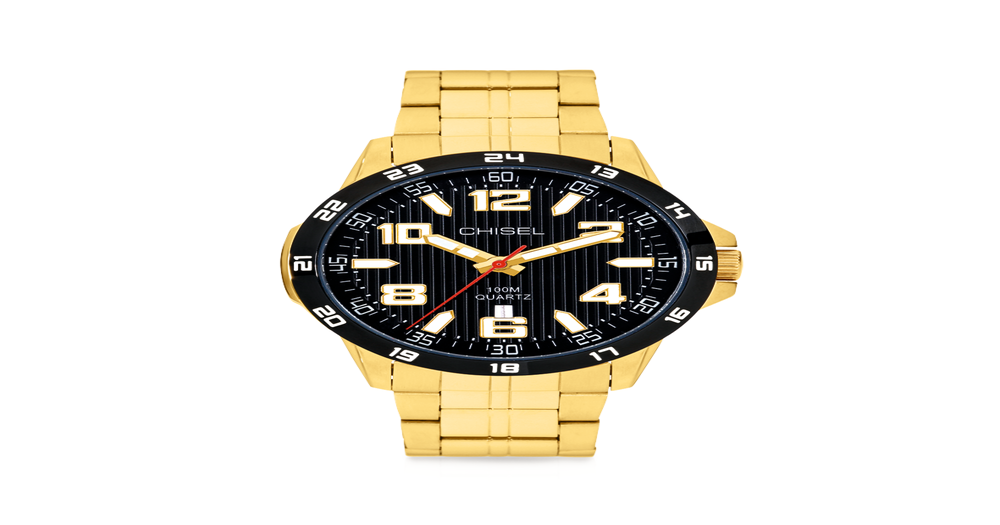 Chisel Men's Hercules Watch in Gold | Prouds