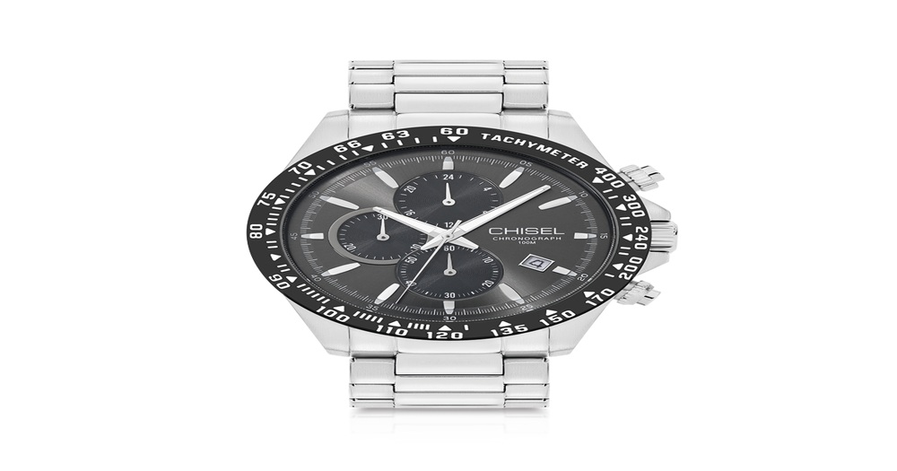 Chisel Men's Orris Watch in Silver | Prouds