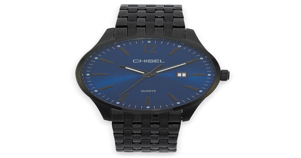 Chisel Men's Shadow Watch in Black | Prouds