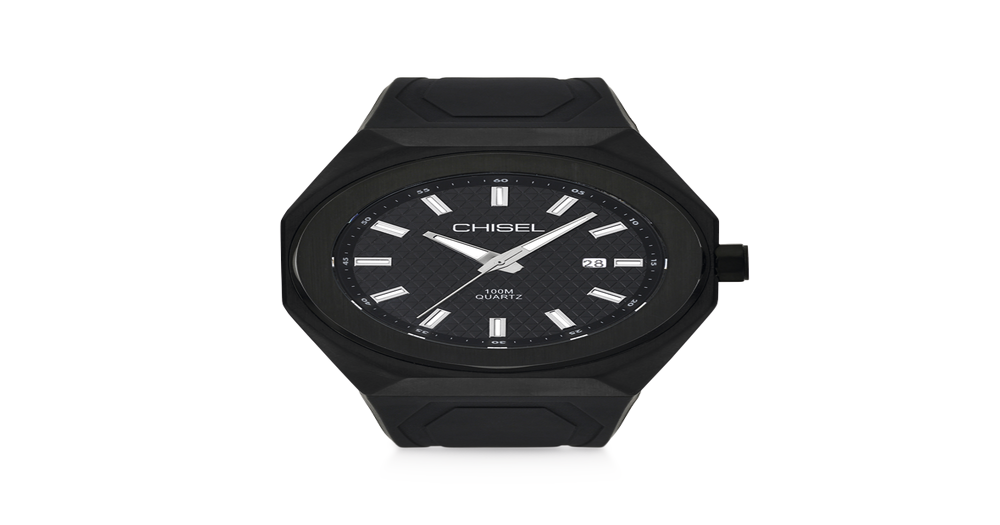 Chisel Men's Watch in Black | Prouds