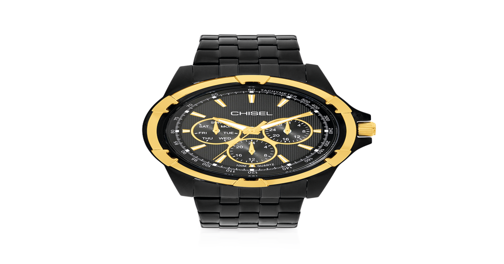 Chisel Men's Watch in Black | Prouds