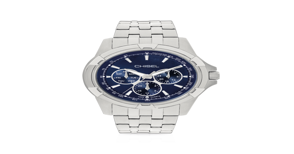 Chisel Men's Watch in Silver | Prouds