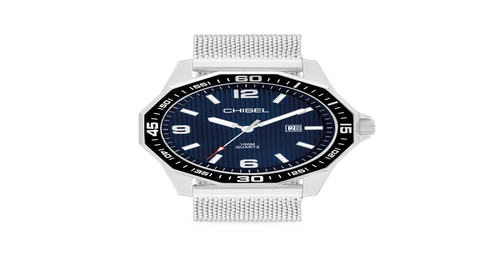 Chisel Men's Watch in Silver | Prouds