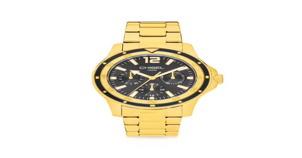 Chisel Men's Watch in Gold | Prouds