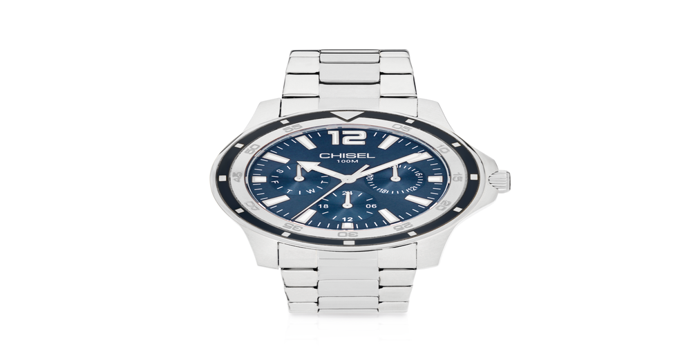 Chisel Men's Watch in Silver | Prouds