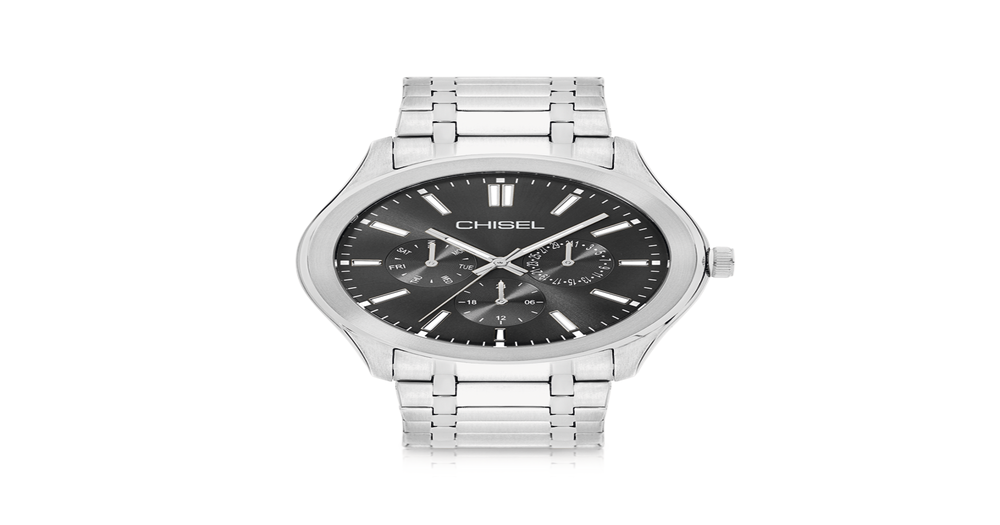 Chisel Men's Watch in Silver | Prouds