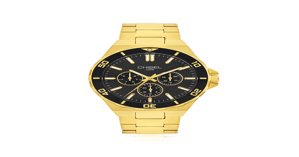 Chisel Men's Watch in Gold | Prouds