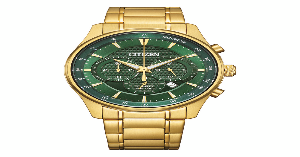 Citizen Men's Chronograph Quartz An8199-57x in Gold | Prouds