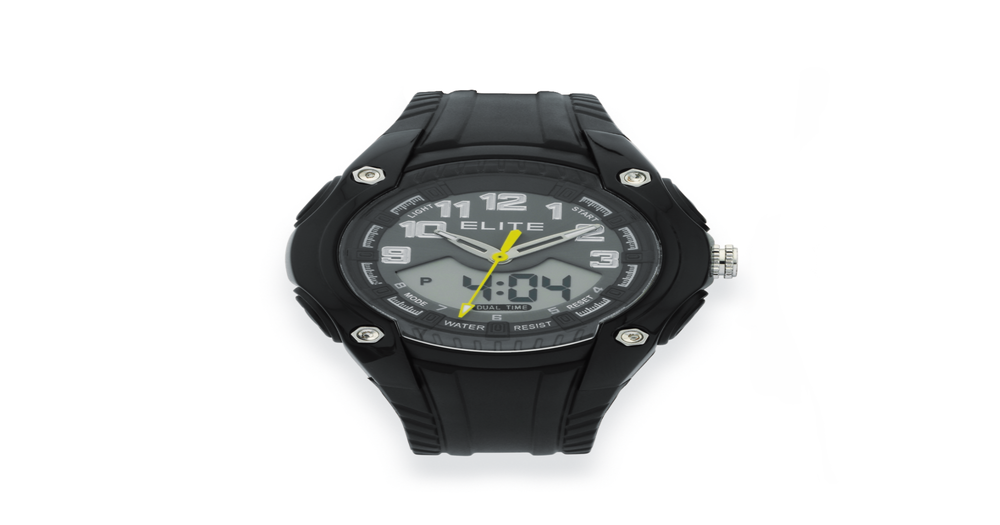 Elite Kids Active Watch in Black | Prouds
