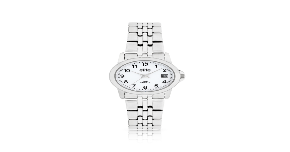 Elite Ladies Clara Watch in Silver | Prouds