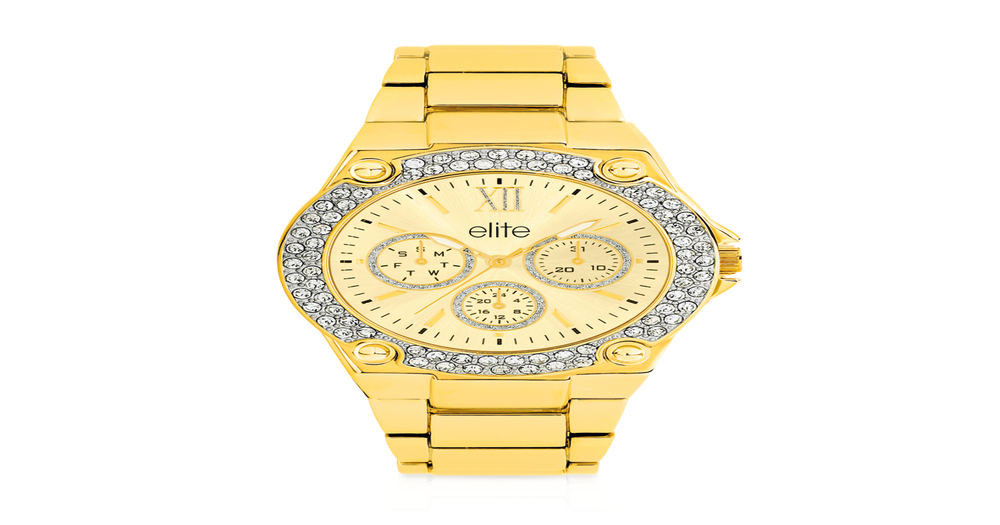 Elite Ladies Watch in Gold | Prouds