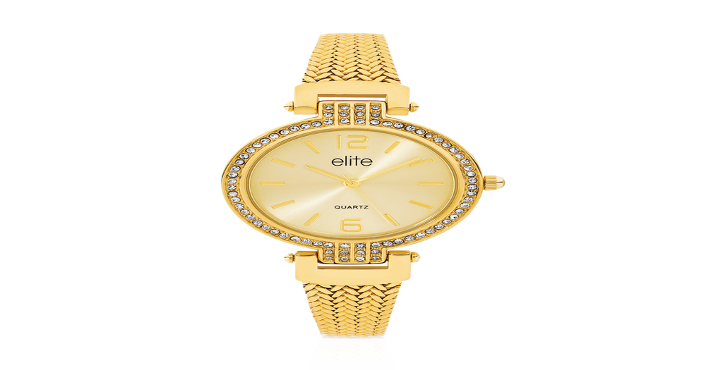 Elite Ladies Watch in Gold | Prouds