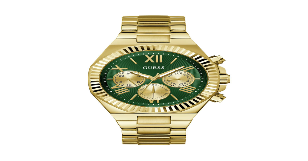 Guess Equity Men's Watch in Gold | Prouds