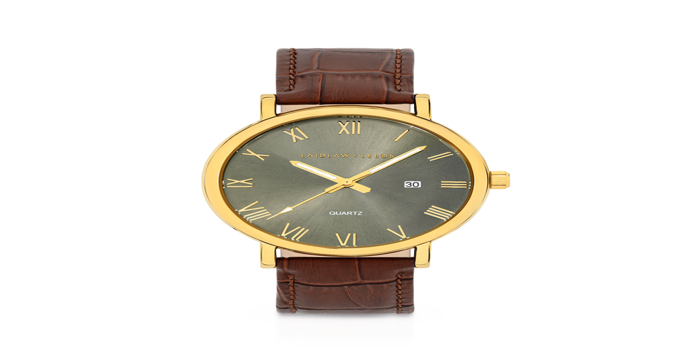 Laidlaw + Leeds Jack Men's Watch in Gold | Prouds