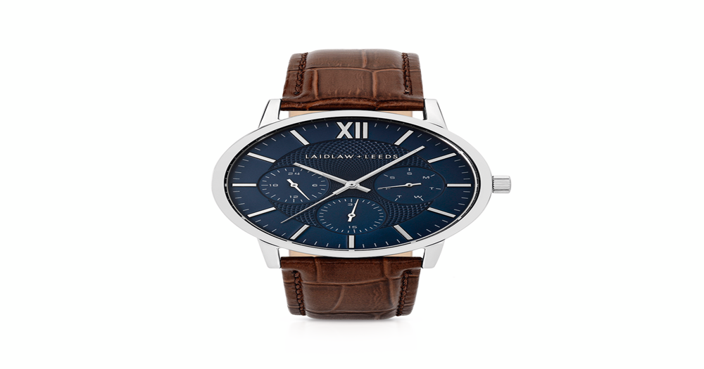 Laidlaw + Leeds Oliver Men's Watch in Silver | Prouds
