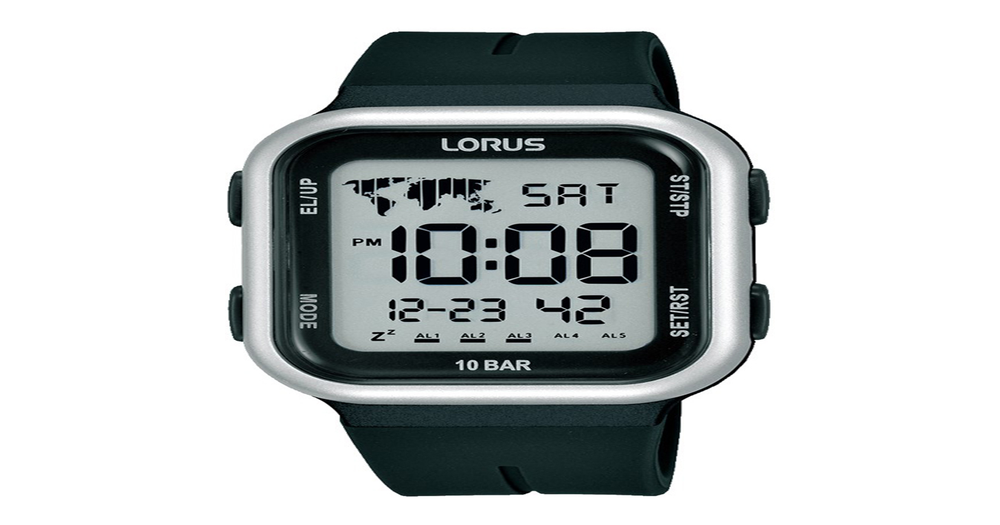 Lorus Men's Watch in Black | Prouds