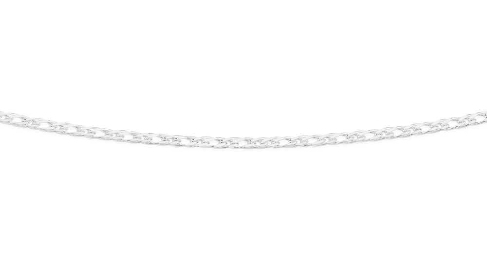 Silver 45cm Curb Chain - Made In Italy | Prouds