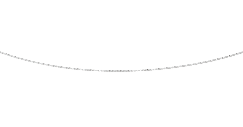 Silver 50cm Curb Chain - Made In Italy | Prouds
