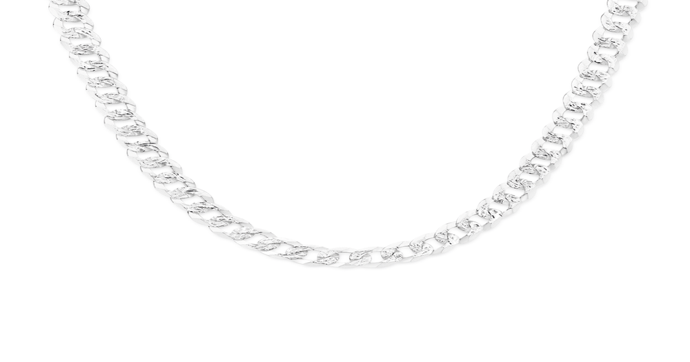 Silver 50cm Curb Chain - Made In Italy | Prouds
