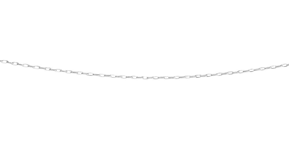 Silver 50cm Fine Oval Belcher Chain | Prouds