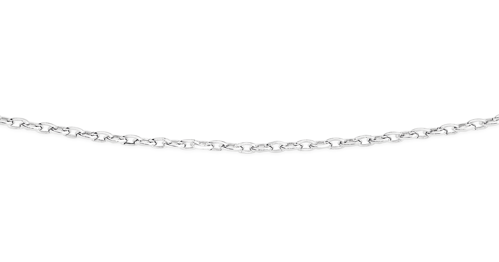 Silver 60cm Round Belcher Chain - Made In Italy | Prouds