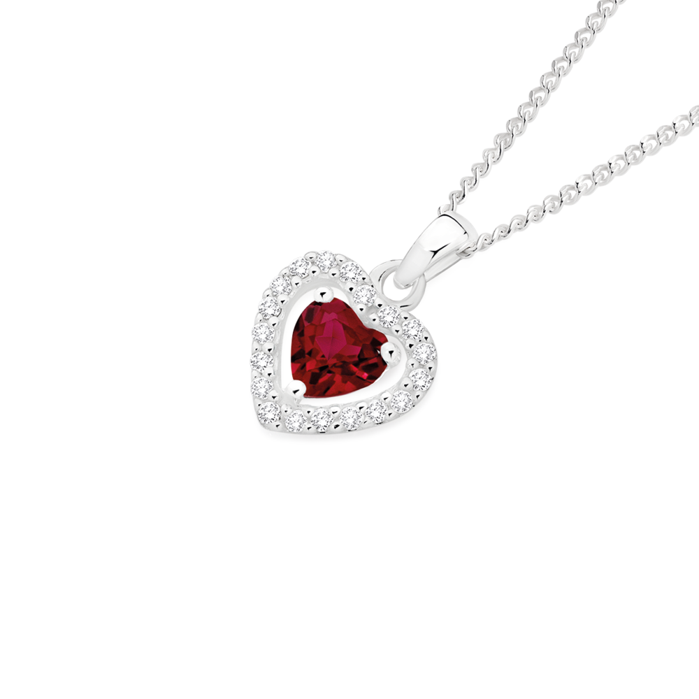 Love heart necklace prouds store