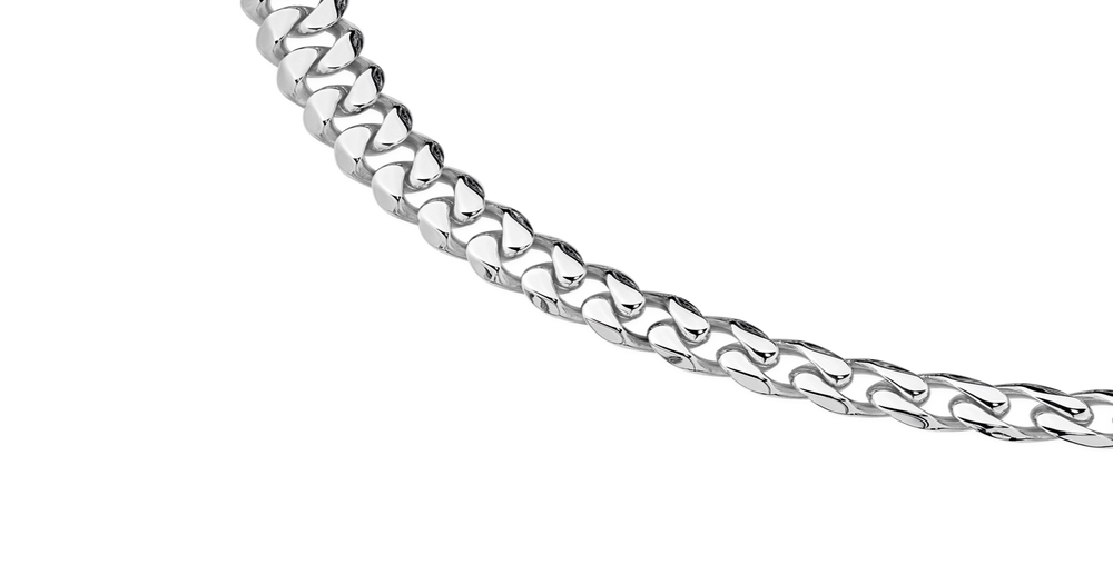 Steel 55cm Large Curb Chain | Prouds