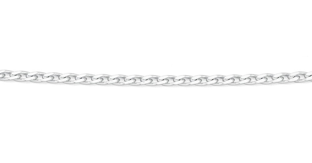 Sterling Silver 50cm Curb Chain | Prouds
