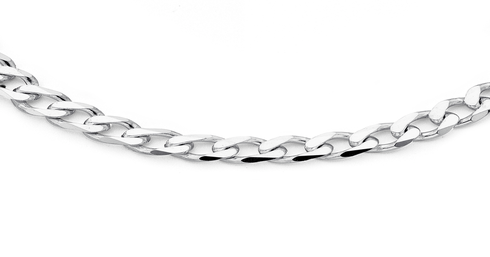Sterling Silver 50cm Curb Chain | Prouds